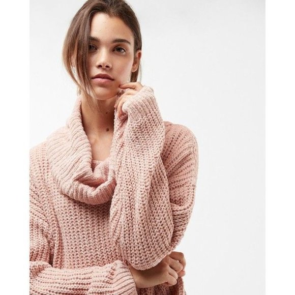 Express | Sweaters | Express Cozy Chenille Cowl Neck Sweater | Poshmark
